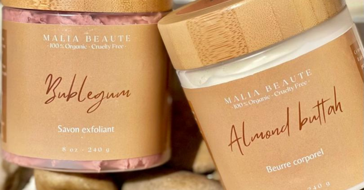Malia Beauté - Soins corporels naturels faits au Québec